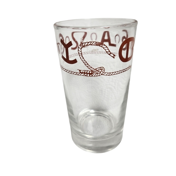 Libbey Bamco | Dining | Vintage Libbey Bamco Western Rodeo Juice Glass ...